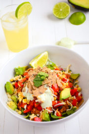 High-Protein Taco Salad + A Rant on Chicago's Winters - Blissful Basil
