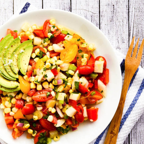 Late Spring Vegetable Ceviche - Blissful Basil